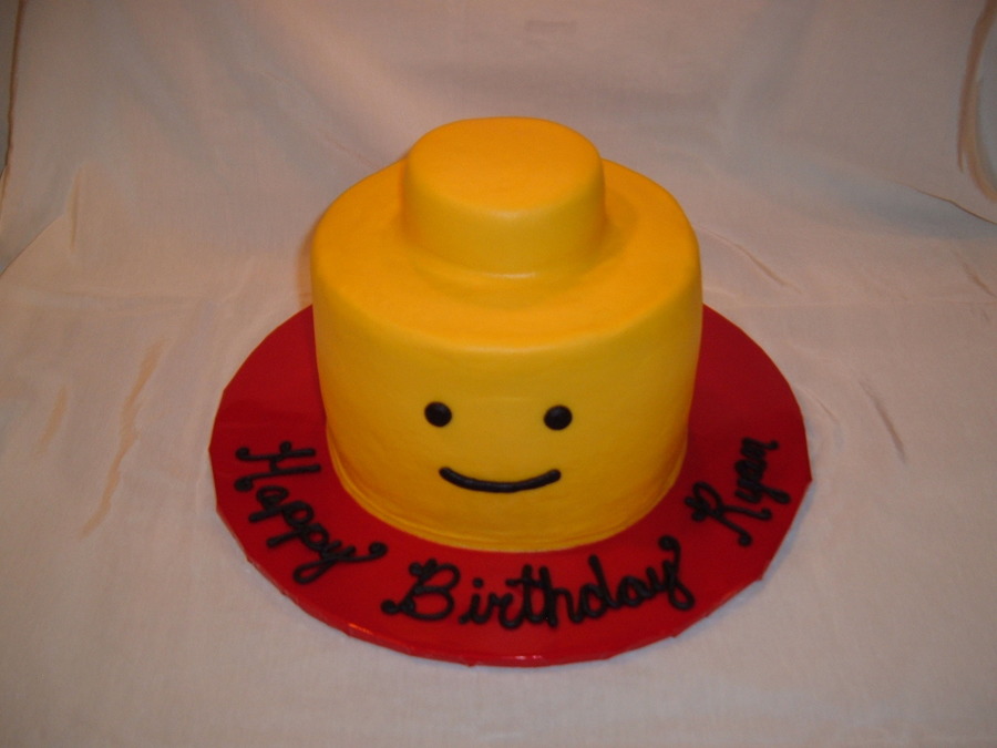 Lego Head - CakeCentral.com