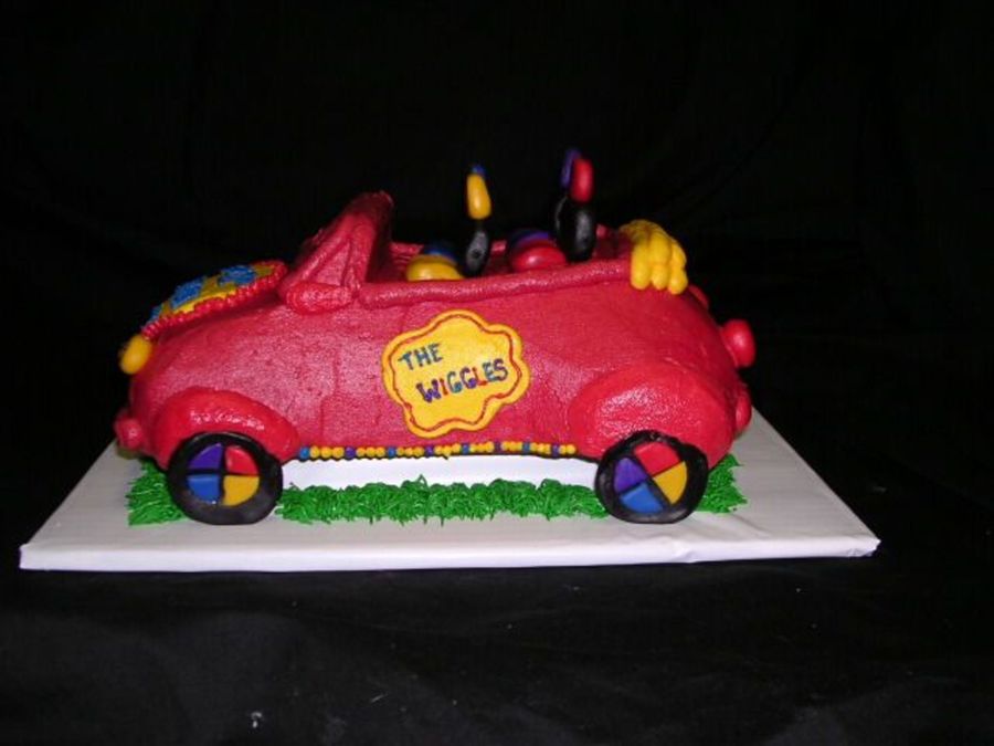 Wiggles Big Red Car - CakeCentral.com