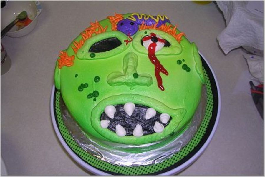 Scary Monster - CakeCentral.com