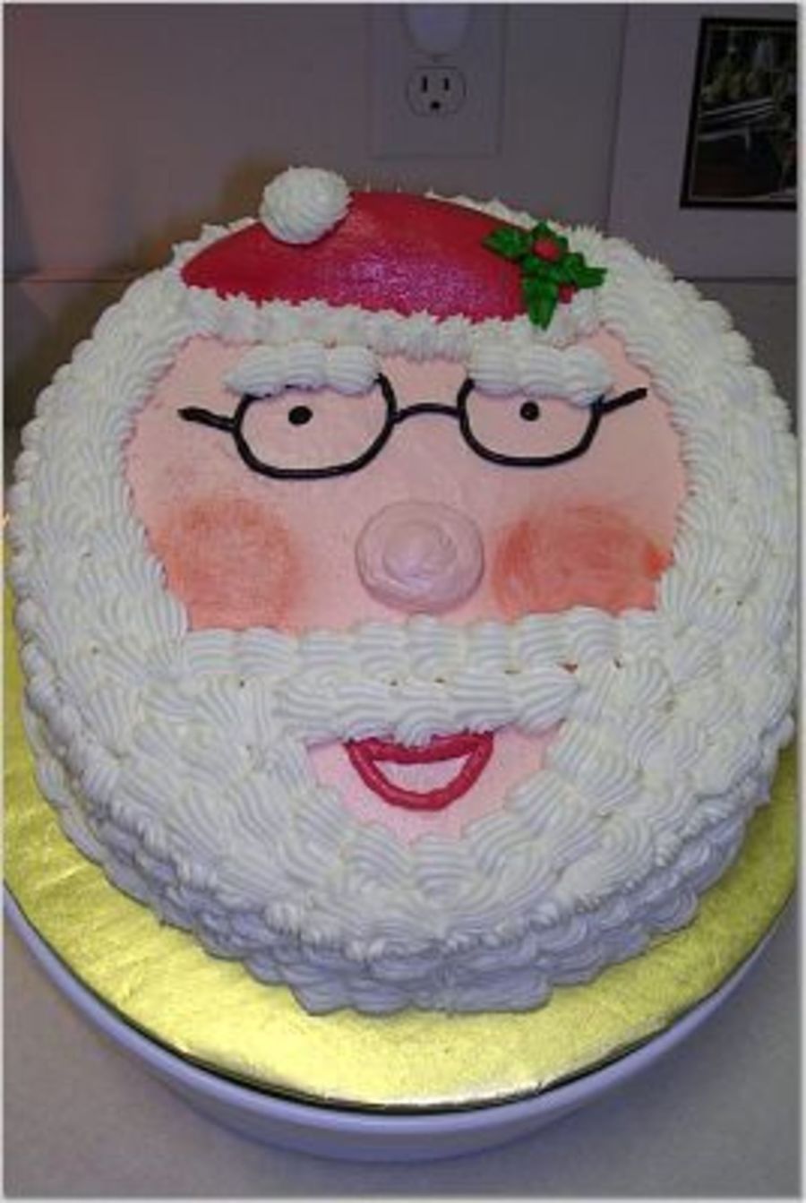 Santa Face - CakeCentral.com