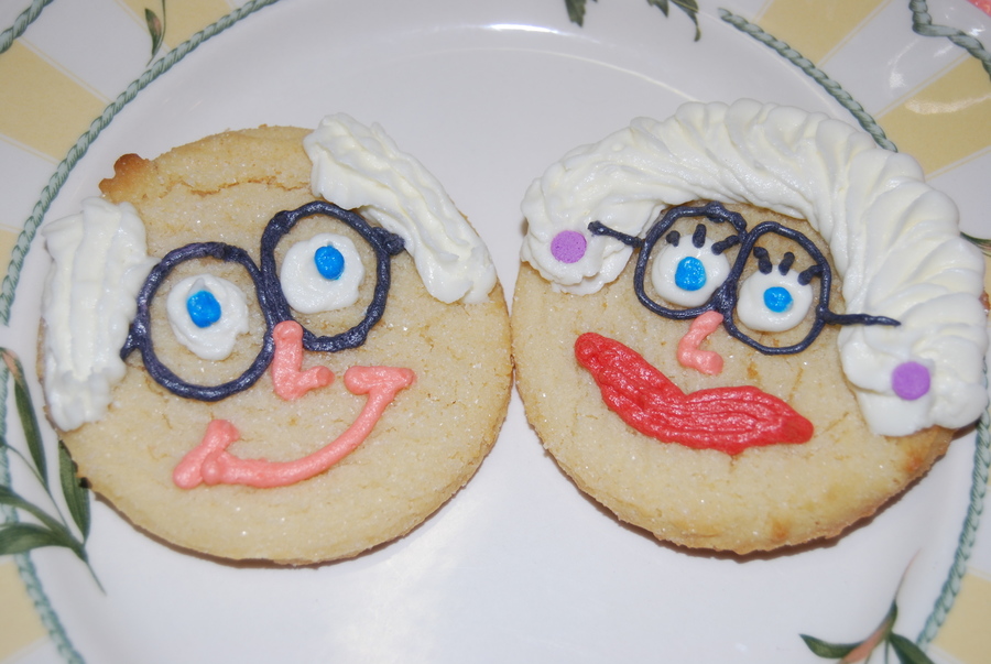 Old People Cookies - CakeCentral.com