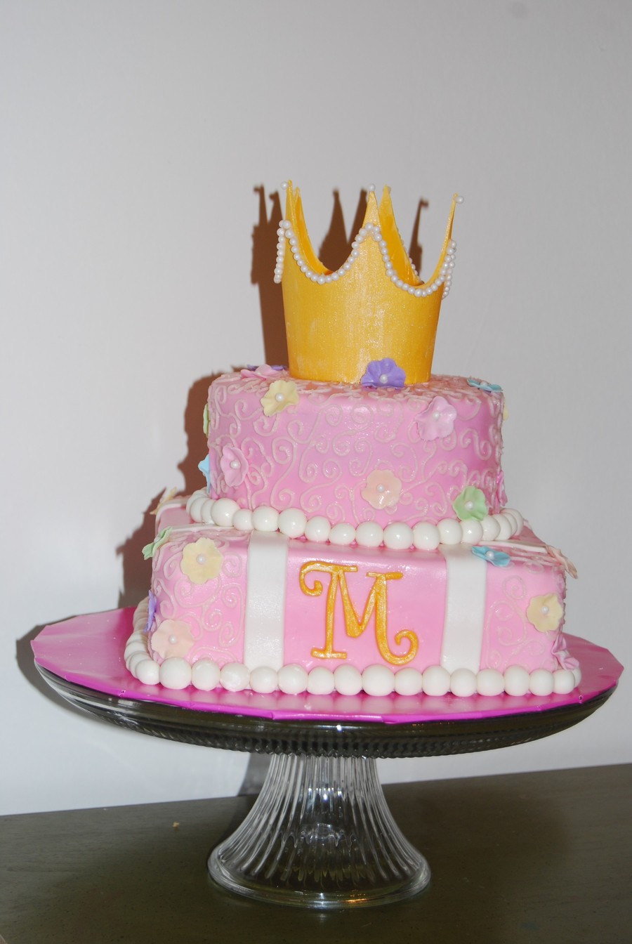 Pink Princess Cake - CakeCentral.com