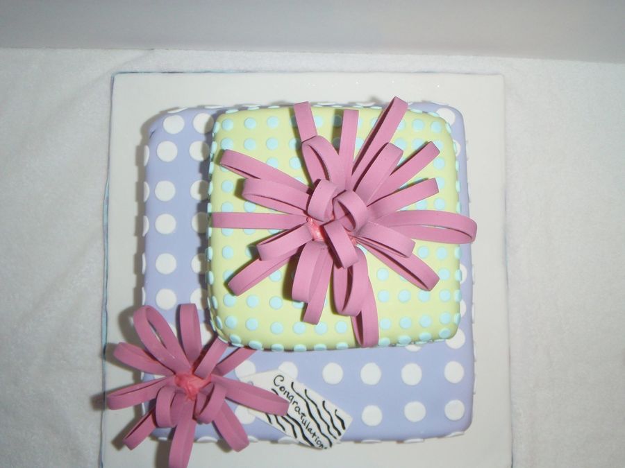 Stacked Presents - CakeCentral.com