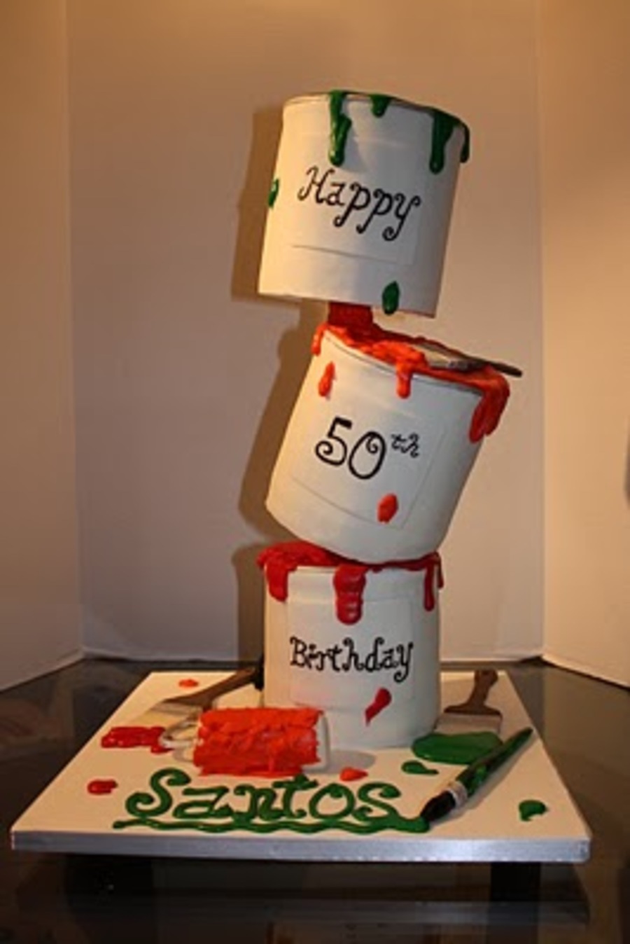 Paint Cans - CakeCentral.com