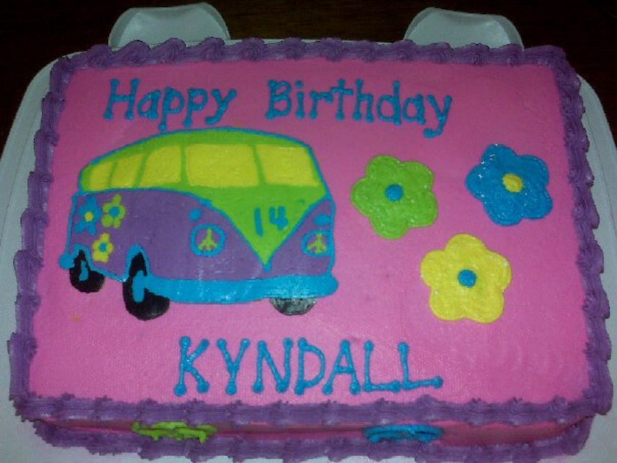 Groovy Bus - CakeCentral.com