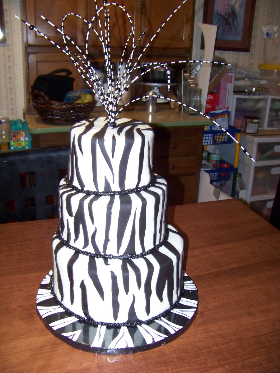 Zebra Print - CakeCentral.com