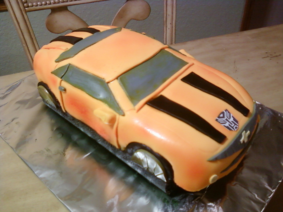 Transformer Car - CakeCentral.com