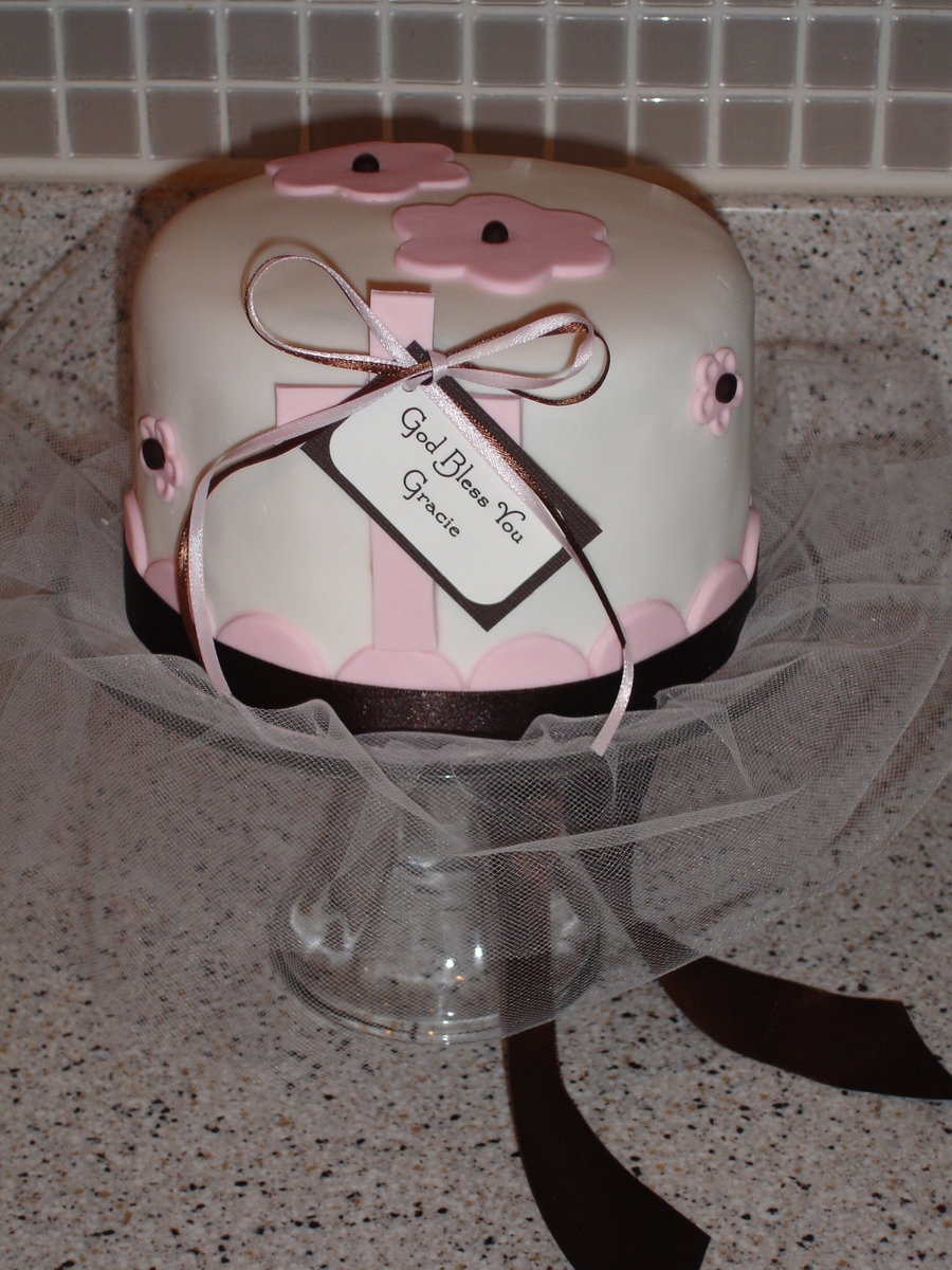 Gracie's Dedication Cake - CakeCentral.com