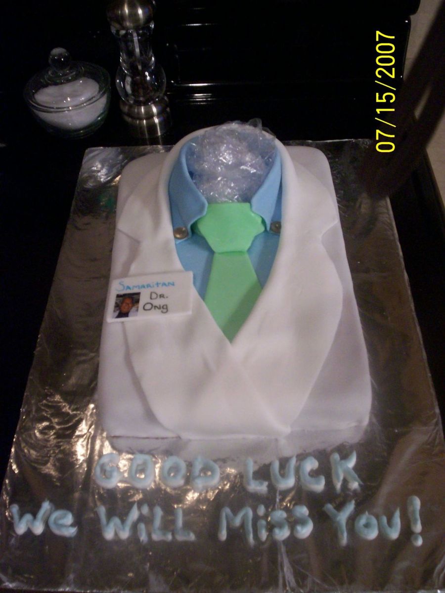 Doctor Retirement Cake - CakeCentral.com