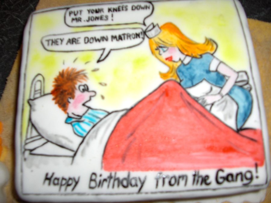 Saucy Postcard Cake - CakeCentral.com