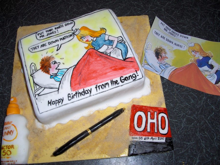 Saucy Postcard Cake - CakeCentral.com