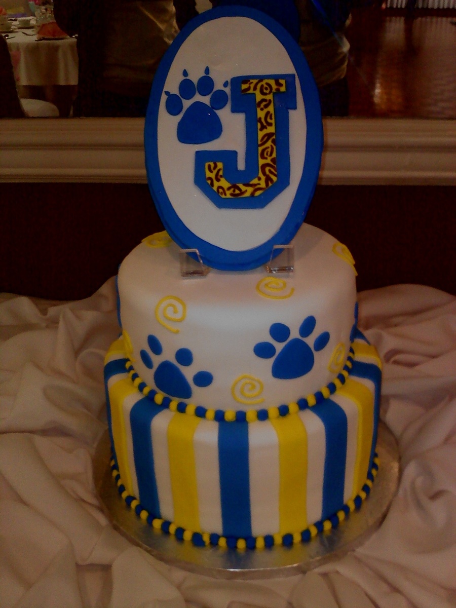 Tricky Tray School Theme Cake - CakeCentral.com