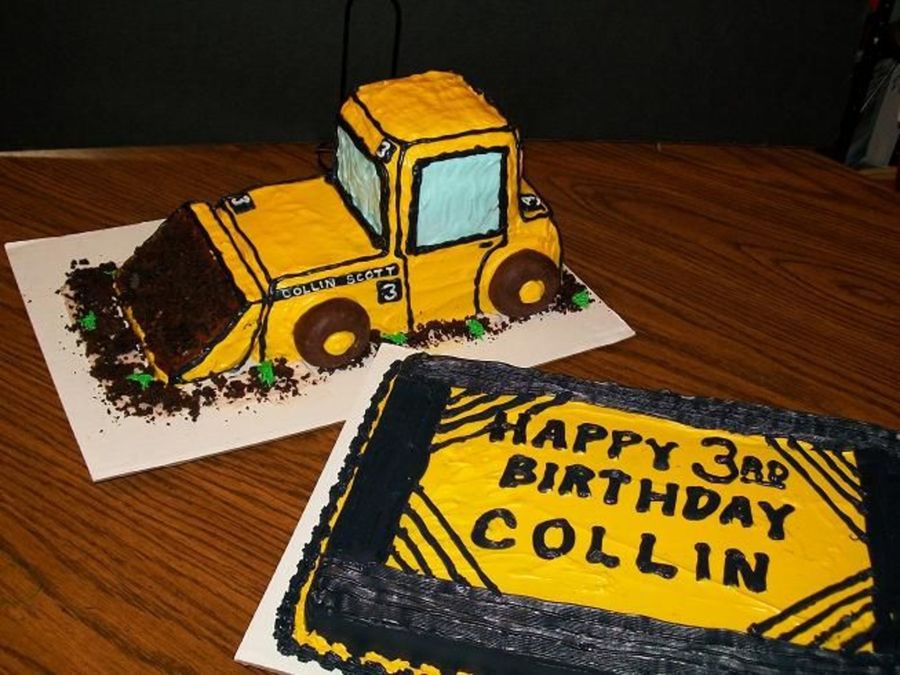 Bulldozer Cake - CakeCentral.com