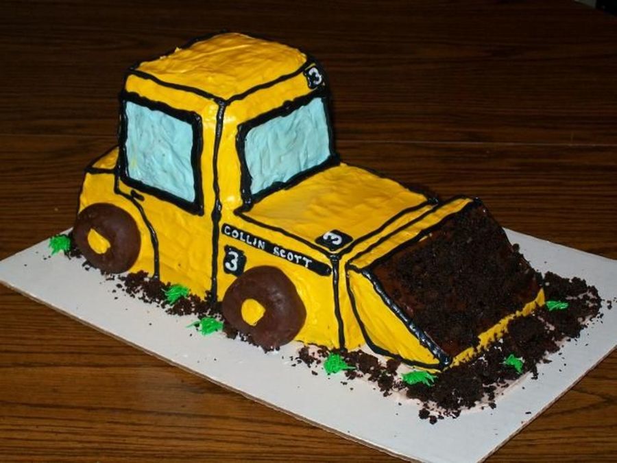 Bulldozer Cake - CakeCentral.com