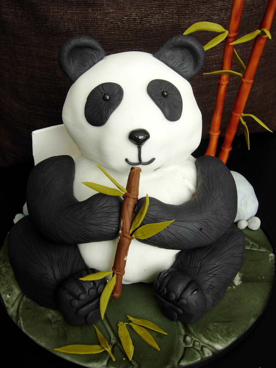 Panda Cake - CakeCentral.com