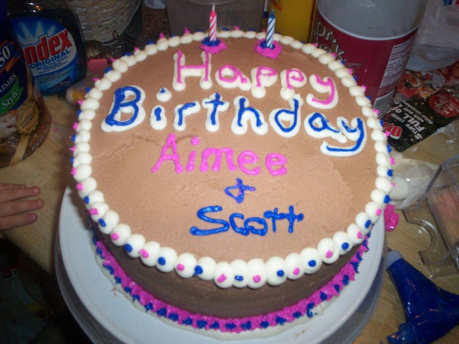 Double Birthday - CakeCentral.com