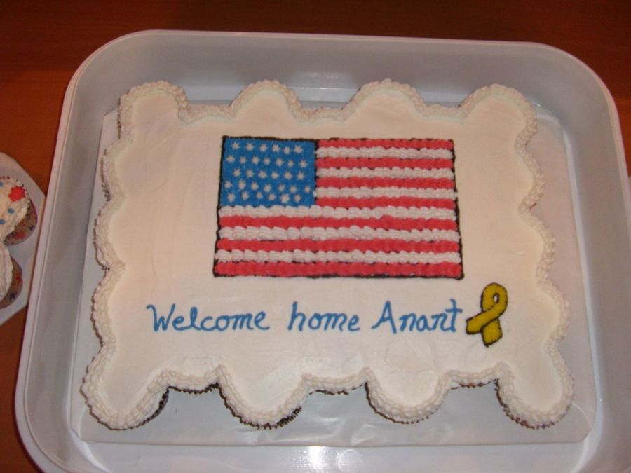 Welcome Home Cake - CakeCentral.com