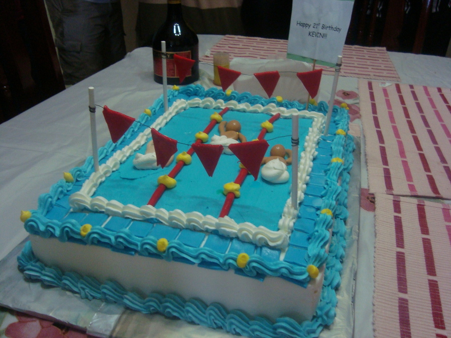 Swimming Pool - CakeCentral.com