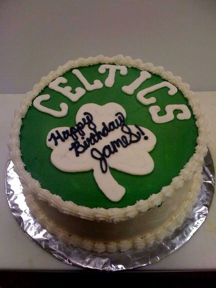 Celtics Cake - CakeCentral.com