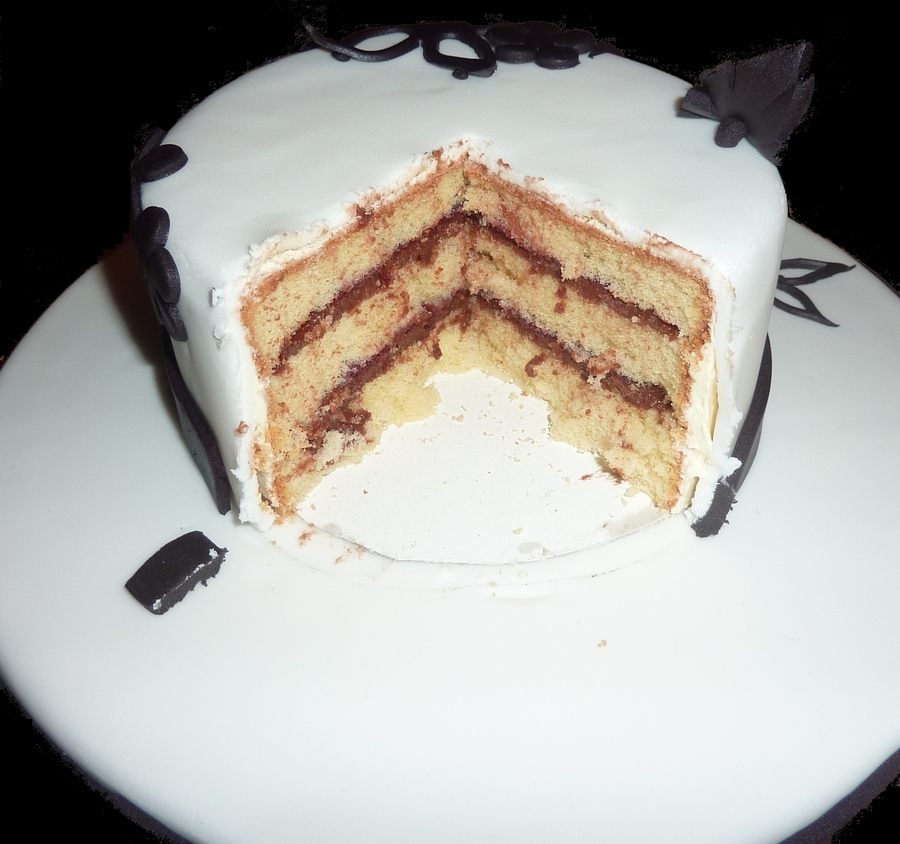 Fancy Hat Cake - CakeCentral.com