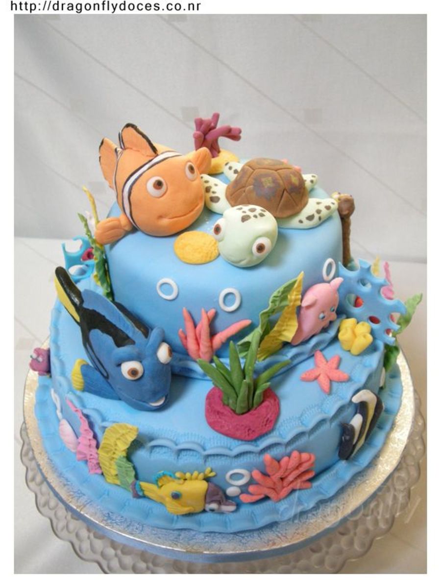 Finding Nemo Cake - CakeCentral.com