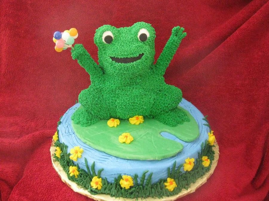Frog Cake - CakeCentral.com