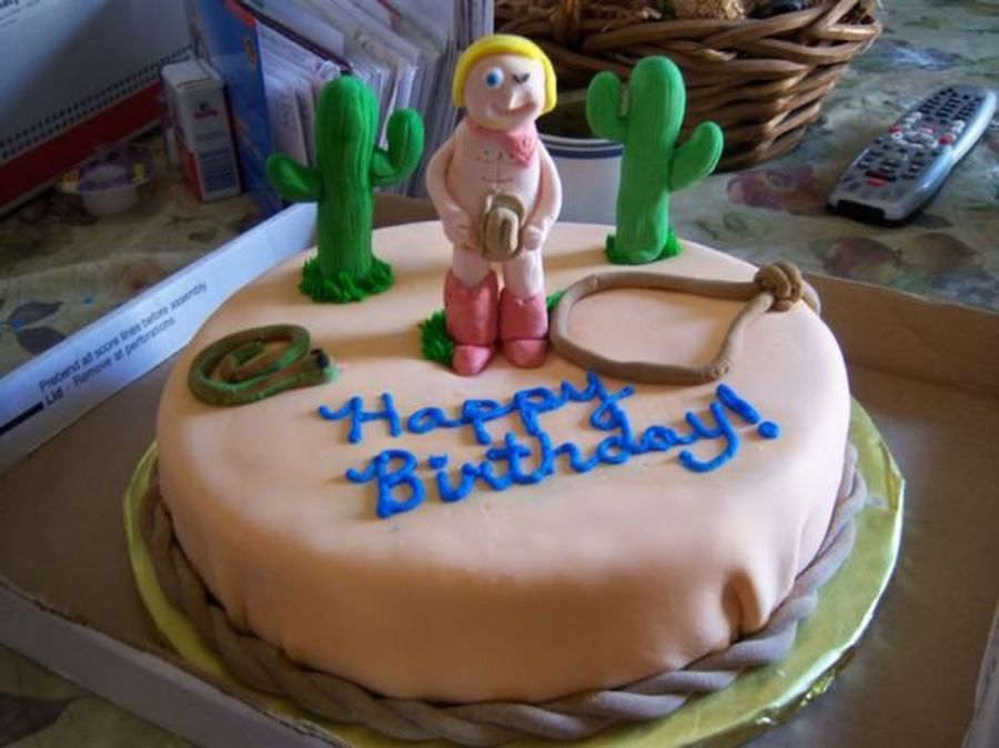 Cowboy Cake - CakeCentral.com