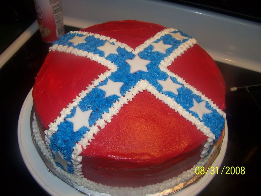 Rebel Flag - CakeCentral.com