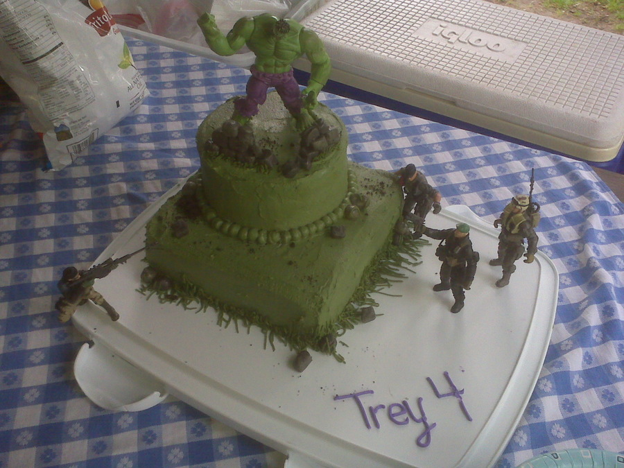 Incredible Hulk - CakeCentral.com