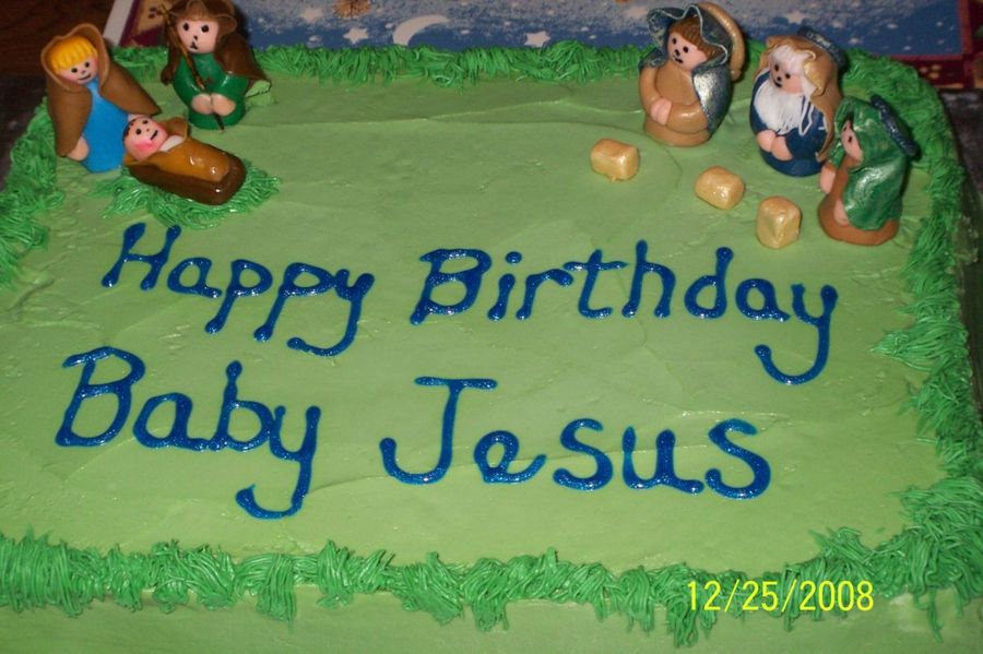 Nativity Cake - CakeCentral.com