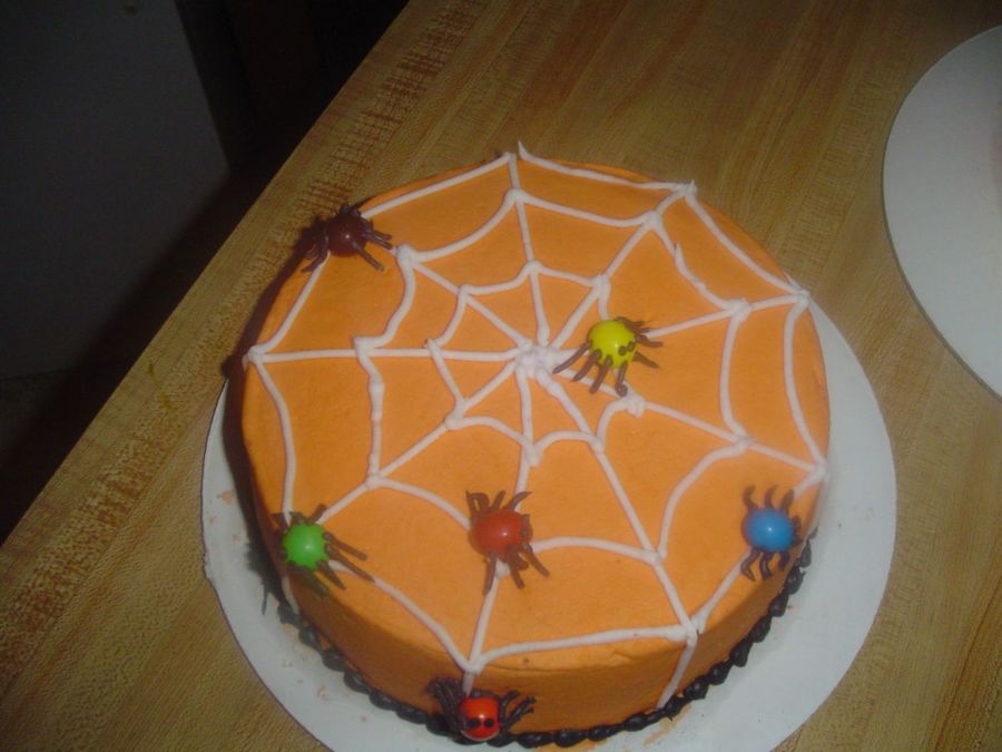 Spider Cake - CakeCentral.com
