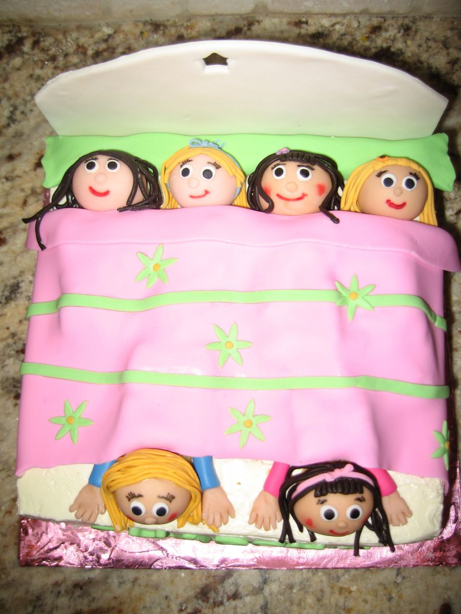 Sleepover Birthday Cake - CakeCentral.com