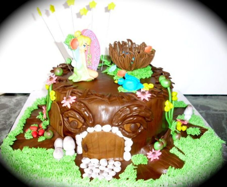 Tinker Bells Enchanted Forest - CakeCentral.com