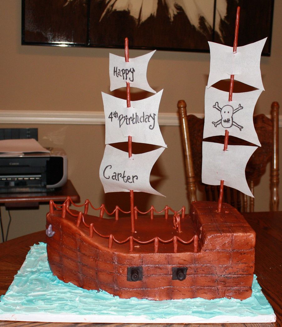 Pirate Ship - CakeCentral.com