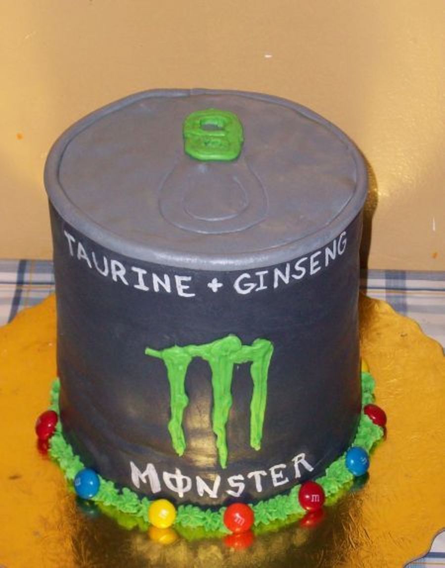 Monster Energy Drink - CakeCentral.com