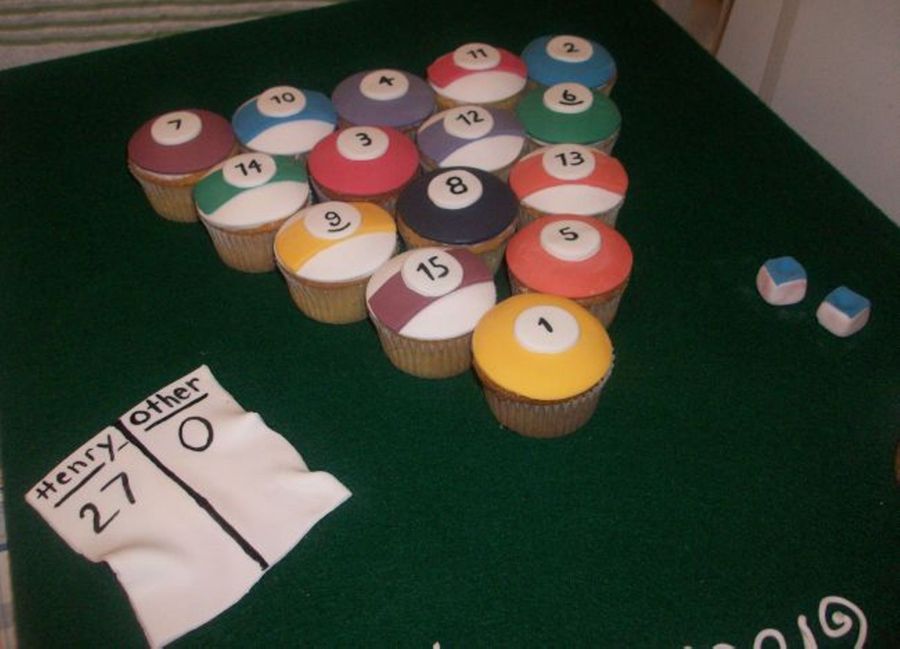 Pool Cupcakes - CakeCentral.com