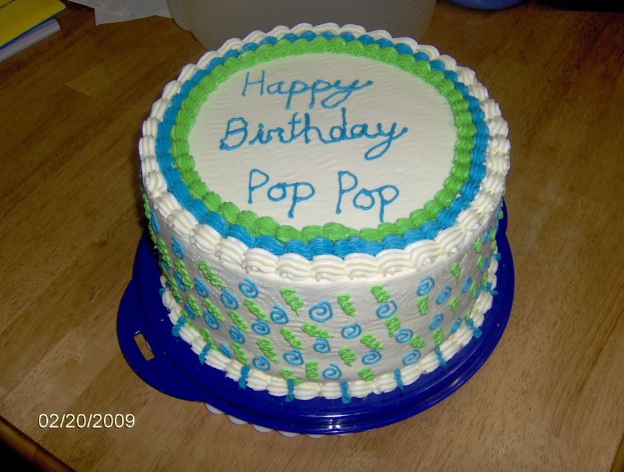 Blue And Green - CakeCentral.com