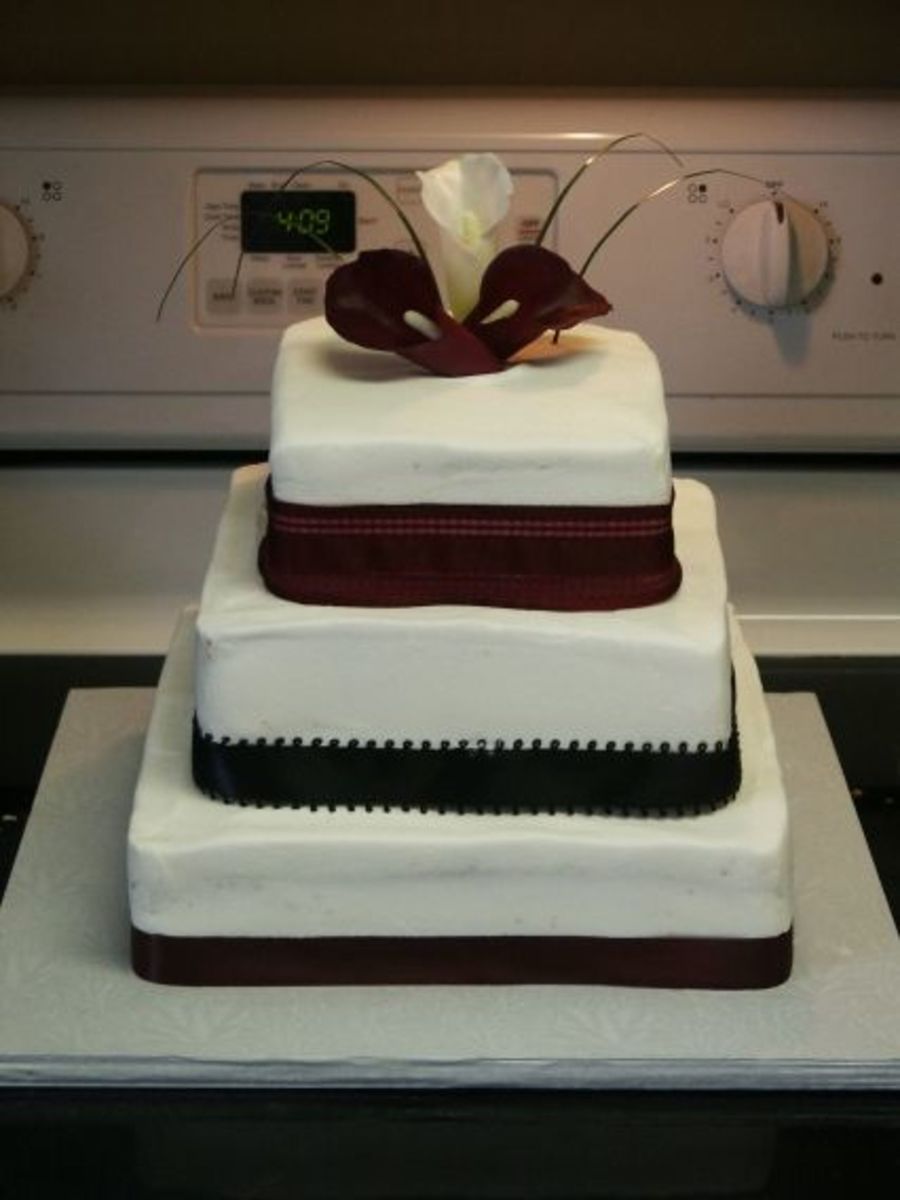 Shannon's Sample Wedding Cake - CakeCentral.com