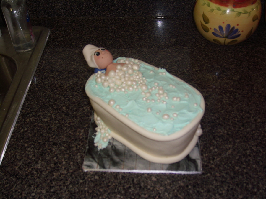 Bathtub Cake - CakeCentral.com