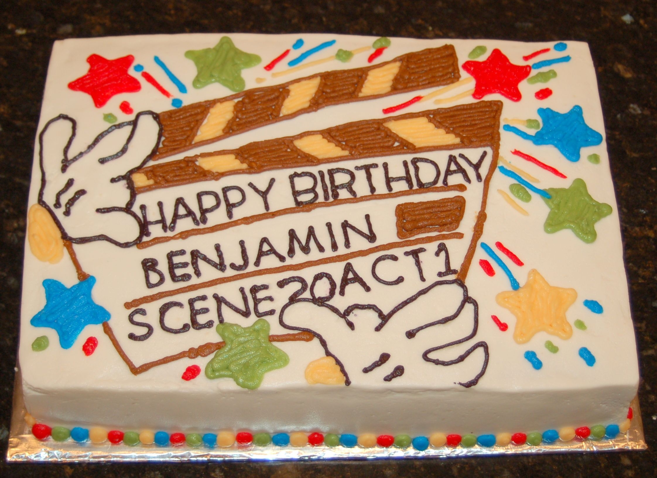 Benjamin's Birthday Cake - CakeCentral.com