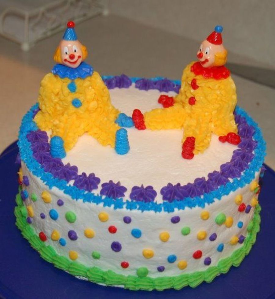 Clown Cake - CakeCentral.com