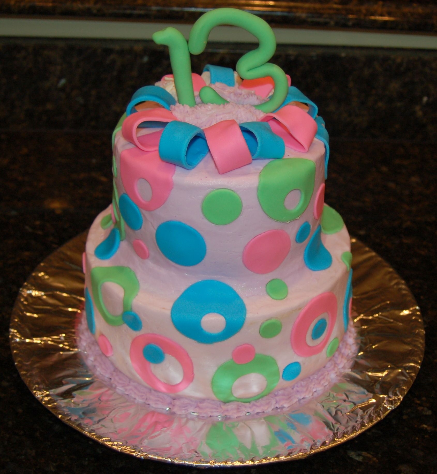 Laramies's 13Th Birthday Cake - CakeCentral.com