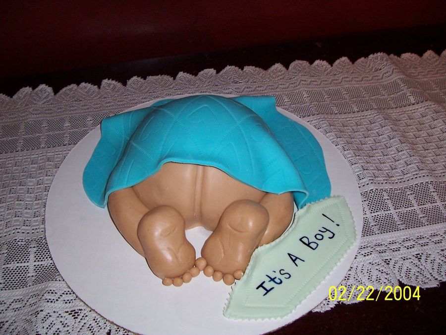 Baby Bottom - CakeCentral.com