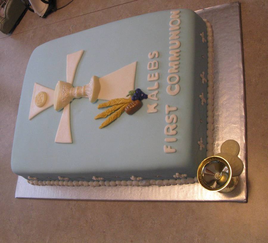 First Communion - CakeCentral.com