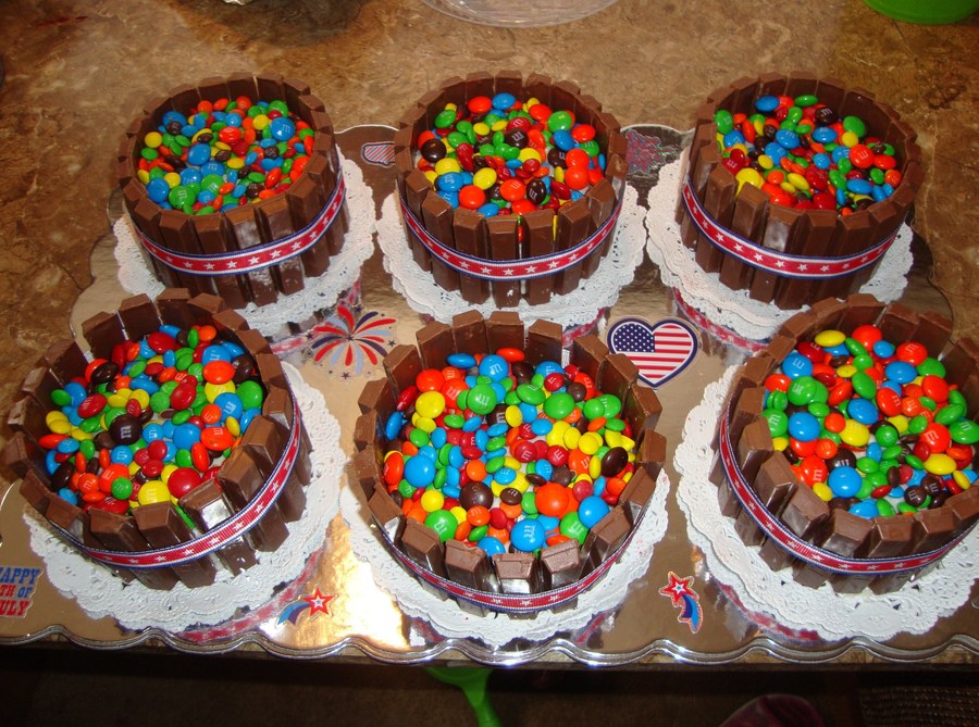 Mini Kit-Kat Cakes - CakeCentral.com