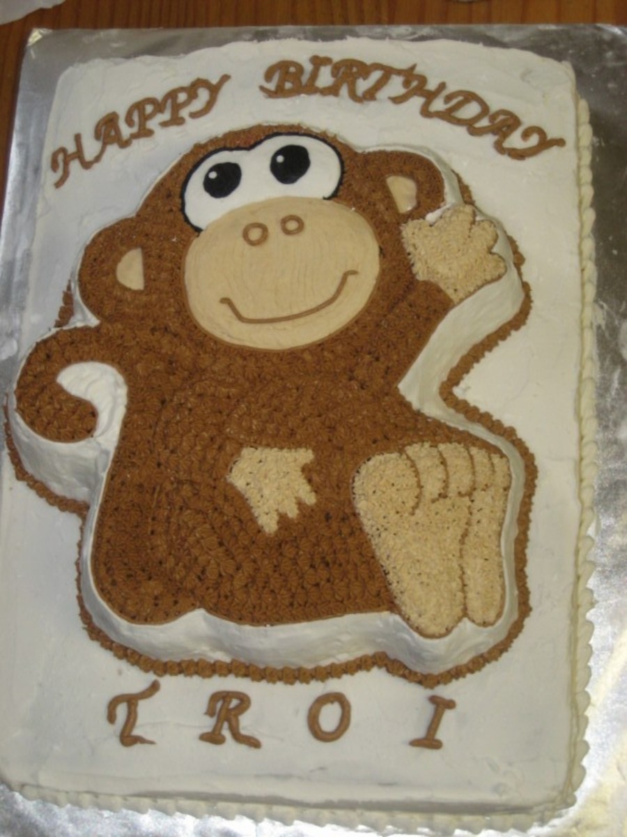 Monkey Cake - CakeCentral.com