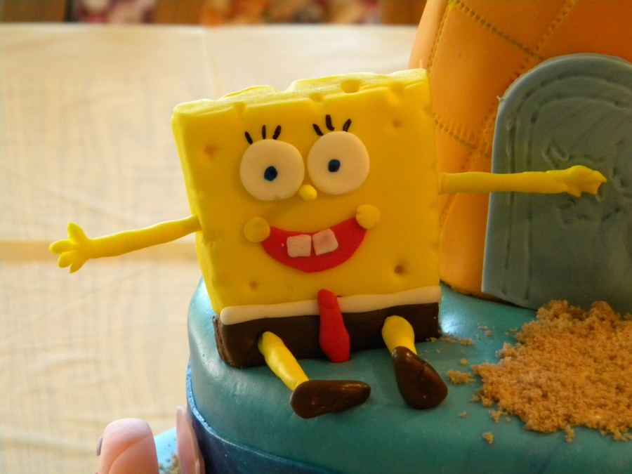 Spongebob Cake - CakeCentral.com