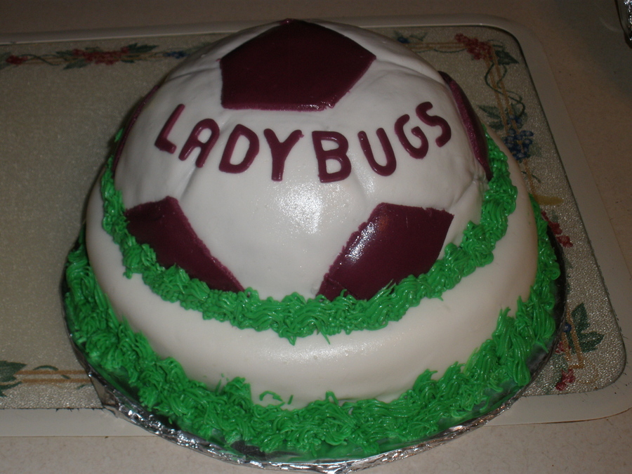 Ladybug Soccer - CakeCentral.com