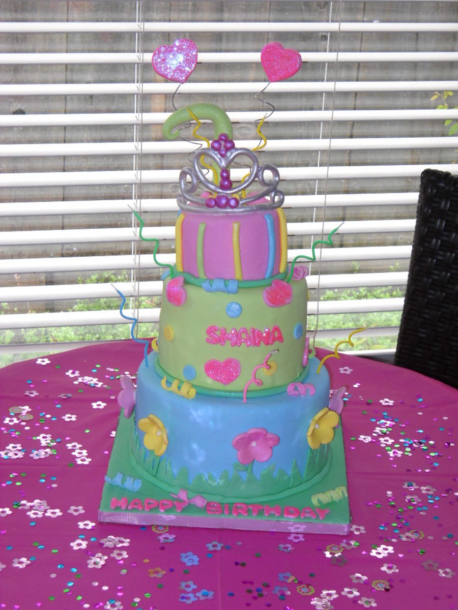 Spring Flowers Birthday - CakeCentral.com