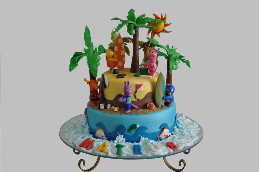 Backyardigans On The Beach! - CakeCentral.com